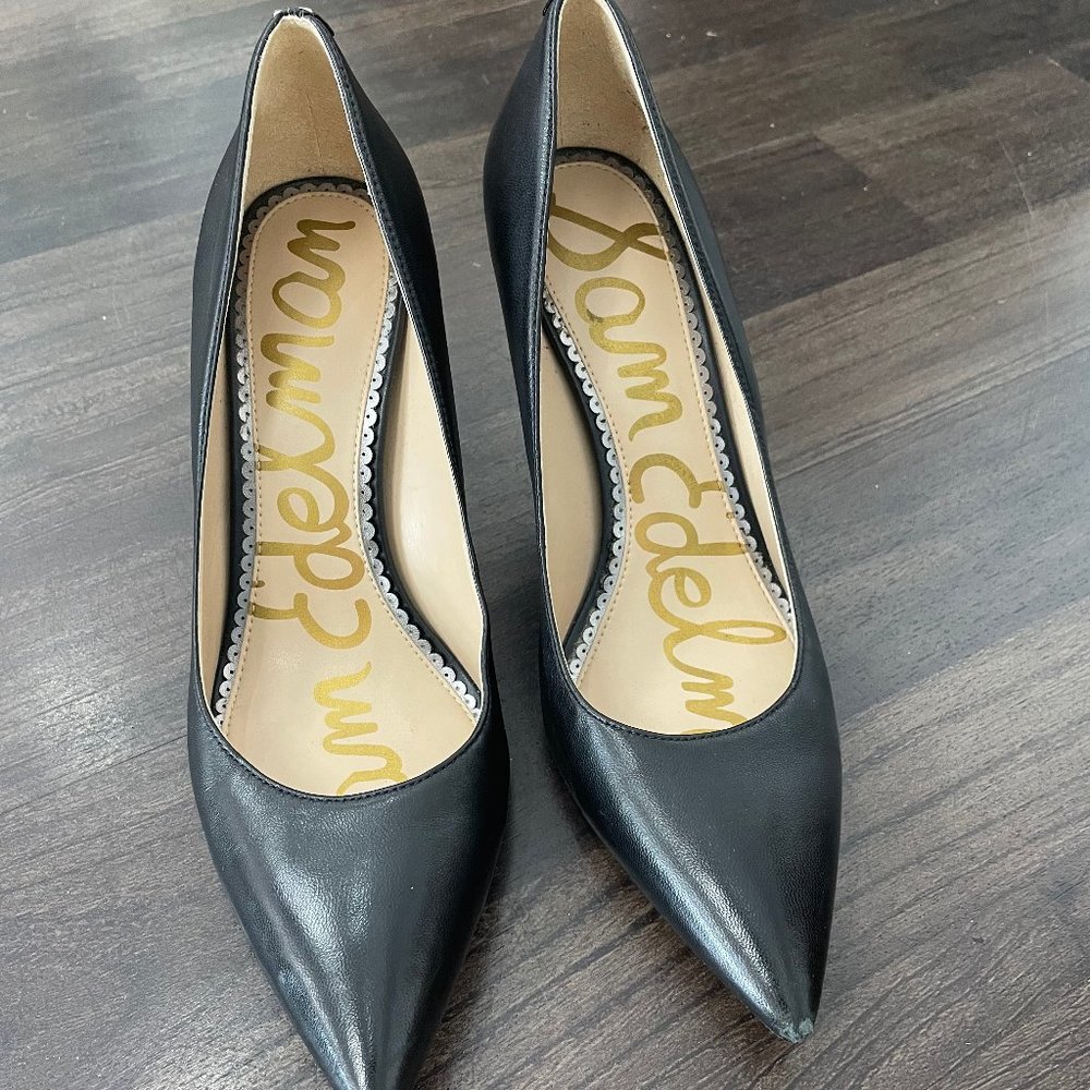 Sam Edelman Black Heels Shoe - Gem